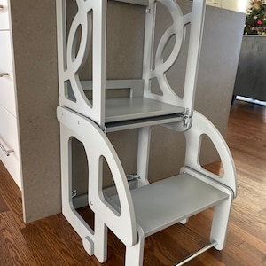 Learning Convertible Tower Table Chair WITH A BACK | Etsy