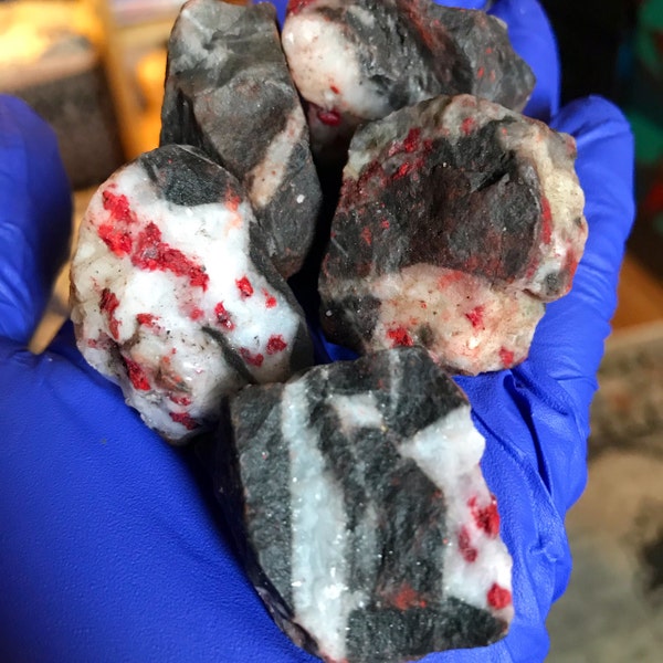 Cinnabar Raw – Rough Cinnabar Stone - Chakra Crystal - Crystal Healing ...