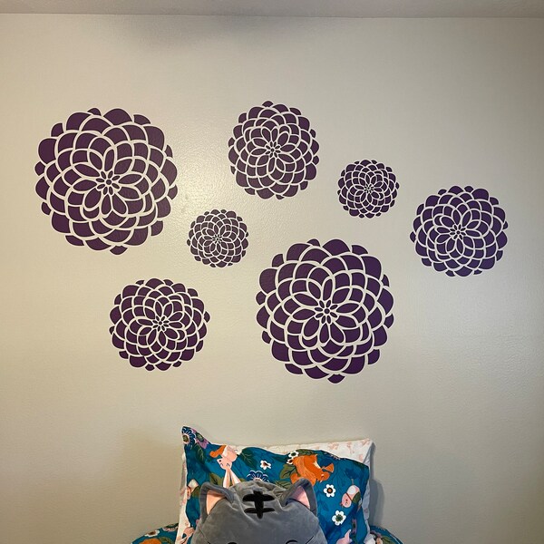 Aztec Wall Pattern Vinyl Wall Decals, Large Decal Aztec Pattern, Like ...