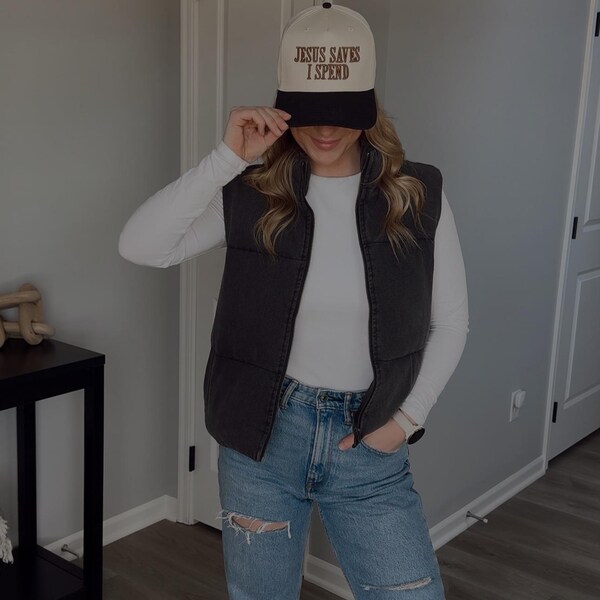 Gahlee Embroidered Puff Hat - Etsy