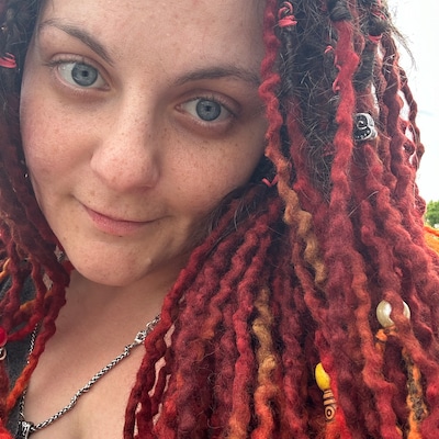 23-27 20/40 DE Wool Dreads Fall Set Dreadlocks Extensions Ombre ...