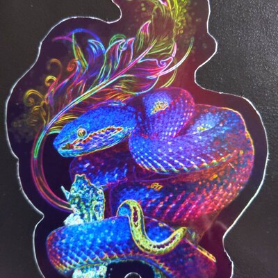 Dog Stickers, Hologram Stickers, Laptop Decals, Suncatchers, Trippy Art ...