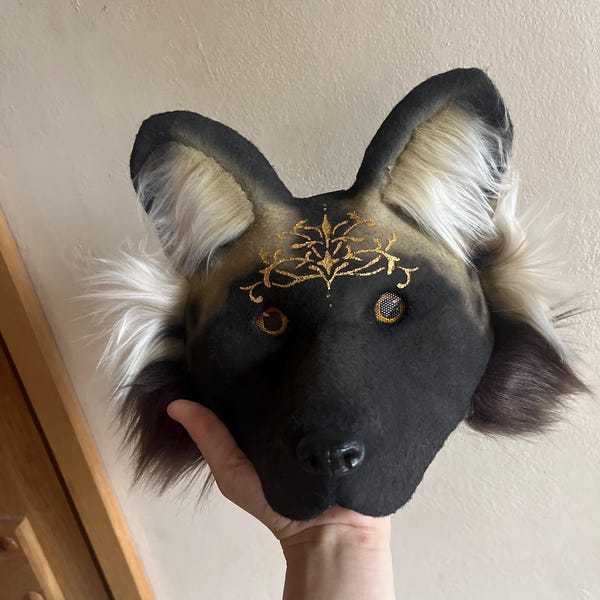 HQ Praying Mantis Mask - Bug Mask, Therian Mask, Cosplay, Larp ...