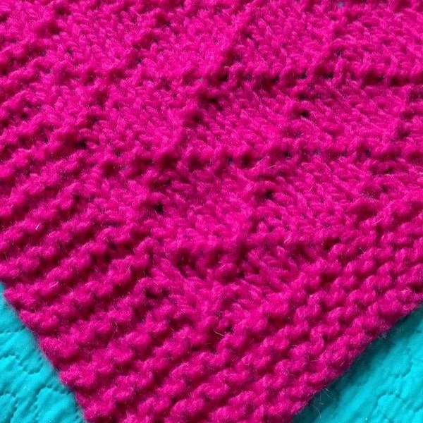 KNITTING PATTERN Stockinette Beginner Raglan, Beginner Knit Sweater ...