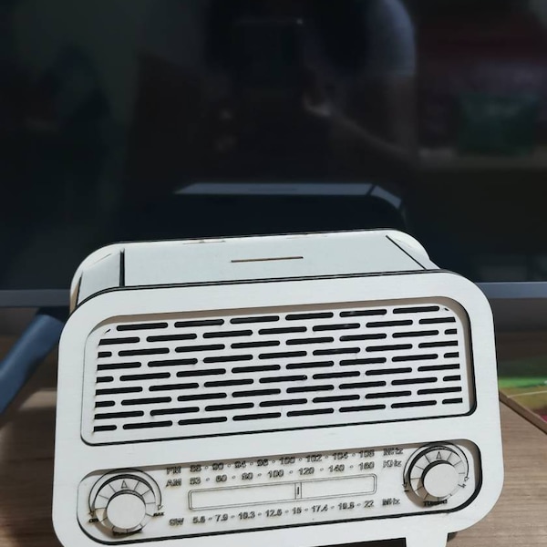 Radio Money Box Laser Cut Files, Laser Cutting Files - Etsy