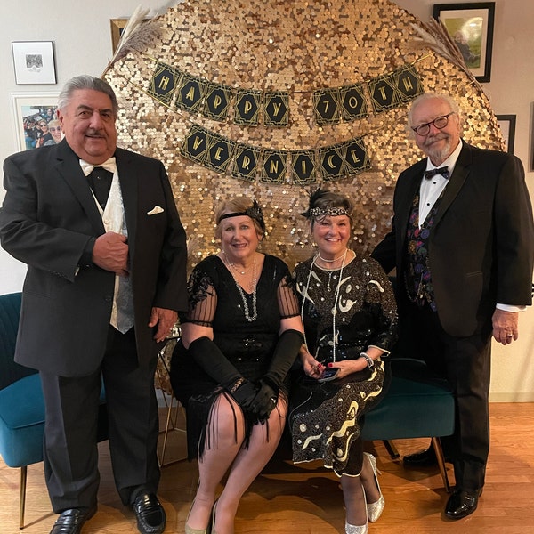 6 Prohibition Party Bootlegger Labels Set, Speakeasy Decoration ...