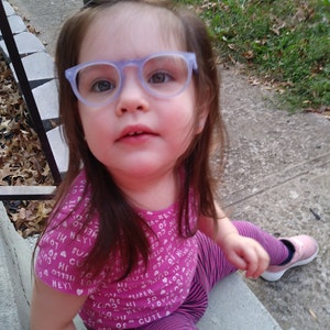 2 PAIRS Pink Stay Puts Ear Lock for Kids Glasses or Adult Glasses to ...