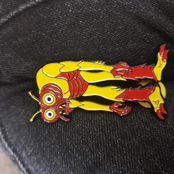 Villains Enamel Pins - Creeper Phantom Shadow Red Beard Tar Monster ...