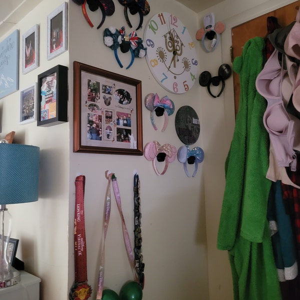 Mickey Themed Ear Display Wall Mount - Etsy