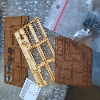 HO 1:87 Scale Etched Brass Platform Handrails Made to Fit the HO Scale ...