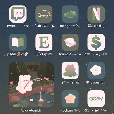 Gentle Forest Theme Icon Expansion Pack for Ios / Ipados / Android - Etsy