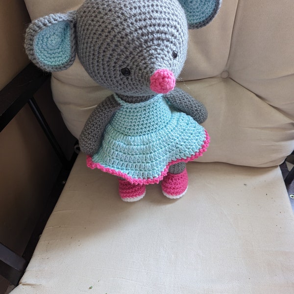 DIY CROCHET PATTERN Mouse, Crochet Mouse Amigurumi Pattern, Amigurumi ...