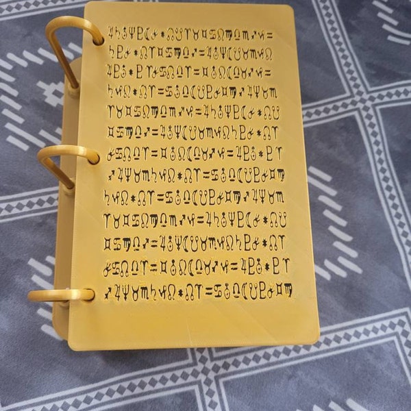 The Gold Plates With Book of Mormon Scripture Verses - Etsy