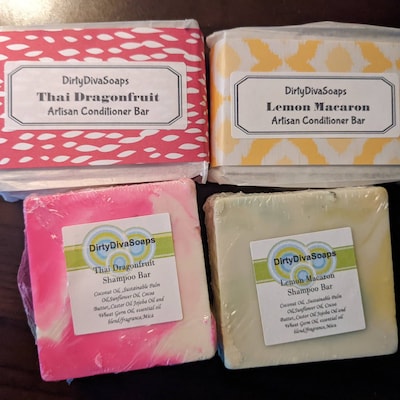 Dragonsblood Shampoo Bar All Natural Cold Processed Shampoo With Jojoba ...