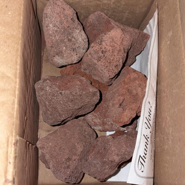 Black Lava Rock for Aquariums Aquascape Terrarium Bonsai Decor Moss ...