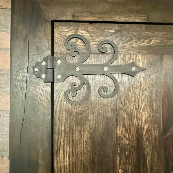 Gothic Style Fleur Style Saxon Style Decorative Iron Steel Gate Church ...