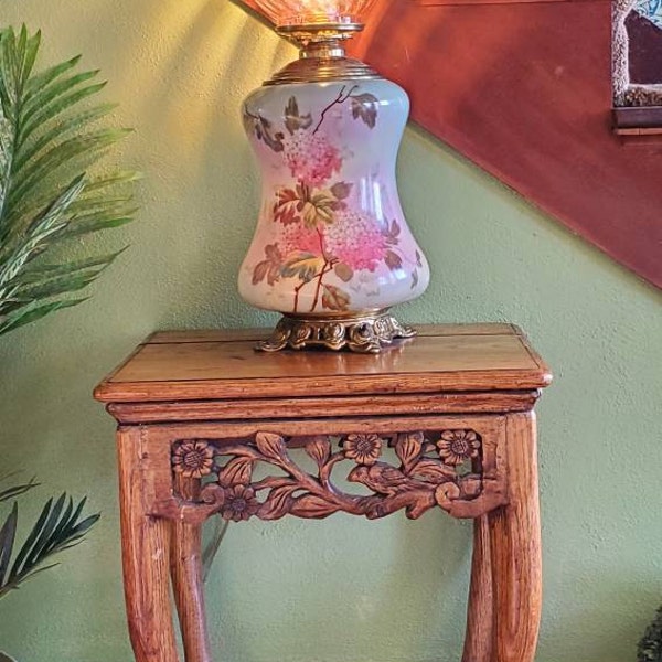Vintage Oil Lamp Base Kero Oil Kerosene Style Base 7" Reutilized Part ...