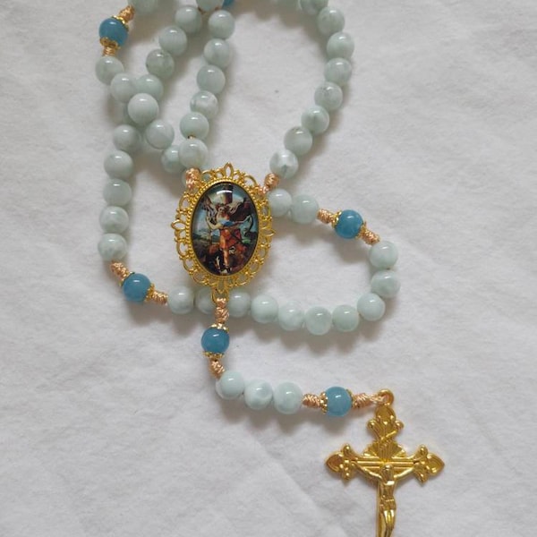 JESUS INRI CRUCIFIX Silver Tone Rosary Cross Made Italy Vintage ...