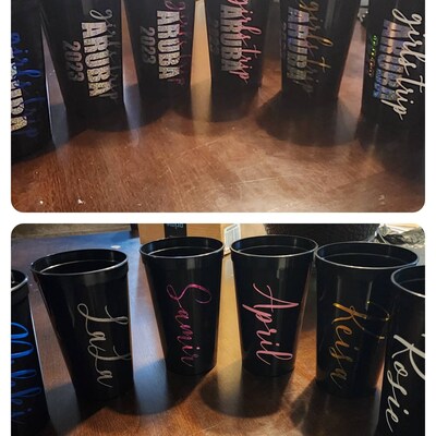 Girls Trip / Girls Trip Gifts / Girls Trip Cups / 22oz Stadium Cups ...
