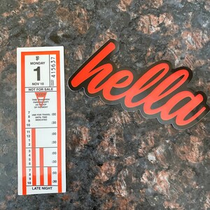 SF MUNI Transfer Die Cut Sticker POP: Proof of Purchase Bus Transfer ...