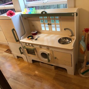 Handmade Wooden Play Kitchen Customizable Special Design - Etsy