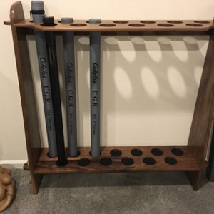 Fly Rod Tube Storage Rack 13 Position - Etsy