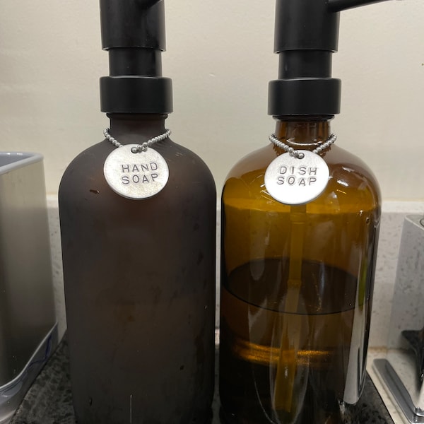 Hand Soap, Dish Soap Tags, Lotion, Labels for Your Soap, Hang on Soap ...