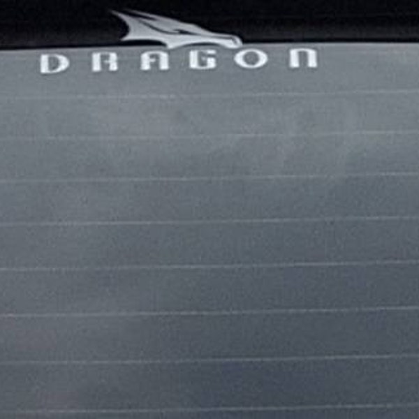 D20 Dragon Decal - Vinyl Decal, Bumper Sticker for Cars, Laptops - Etsy