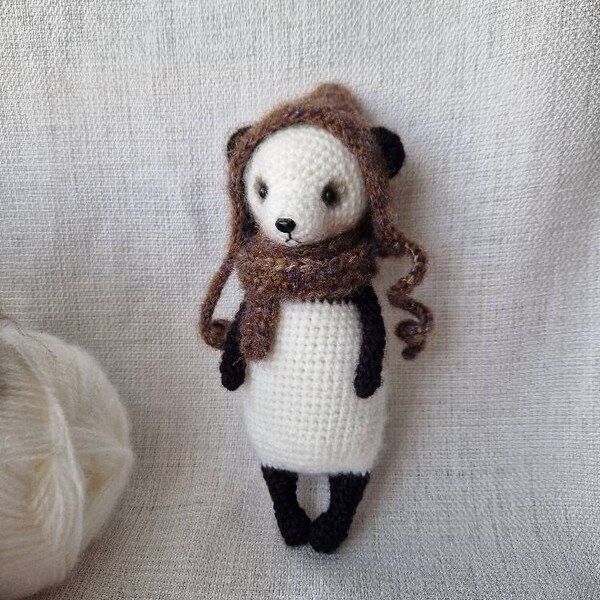 Panda Crochet Pattern. Amigurumi Panda Pattern. PDF. English. Digital ...