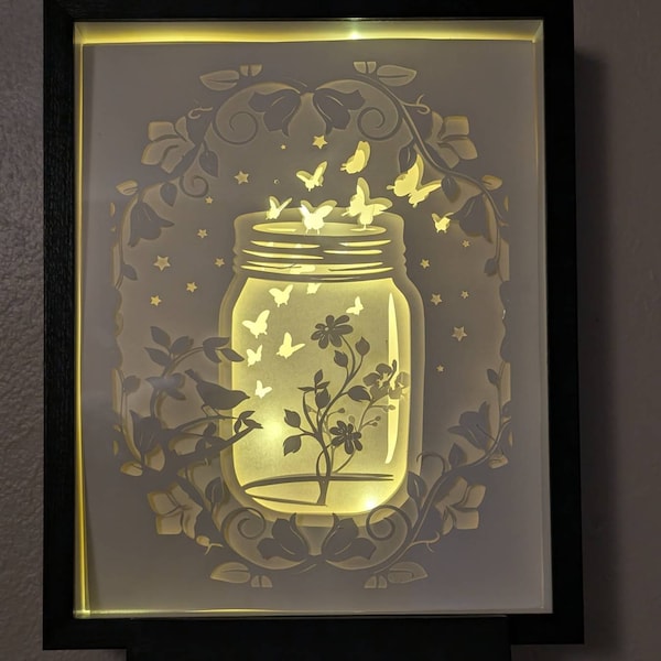 Last Supper Shadow Box SVG Template, Da Vinci Papercut Lightbox Cricut ...
