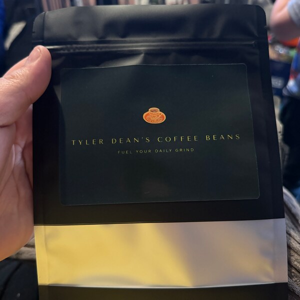 Rightpak - Window Gold Matt Stand up Pouch Coffee Bag With Zip Lock ...