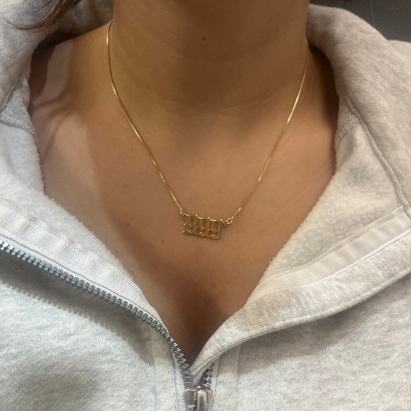 Angel Numbers, Angel Number Necklace, Angel Number Necklace ...