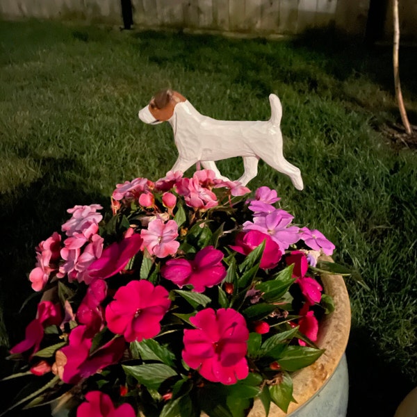 Jack Russell Terrier Garden Stake - Multiple Colors Available - Etsy