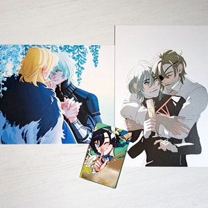 Dimitri X Felix Fire Emblem Three Houses Print A5 - Etsy
