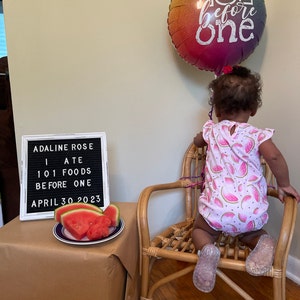 101 Food Checklist PDF Download for Baby Led Weaning From 101 Before ...