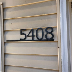 Metal Address Plaque Custom Address Sign Metal Address Sign Horizontal ...