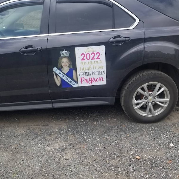 Pageant Parade Car Magnet, Little Miss Pageant Magnet, Parade Idea ...
