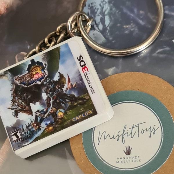 Miniature 3DS Game Keychains & Magnets - Etsy