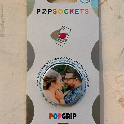 Monogram Custom Personalized Swappable Pop Socket Authentic Initials ...