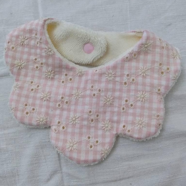 Flower Bib Pattern , Dribble Bib Sewing Pattern, Baby Bib Pattern, Easy ...