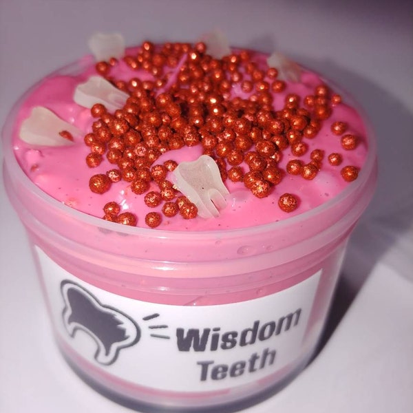 Wisdom Teeth GOOEY Gums Floam Chunk Slime - Etsy
