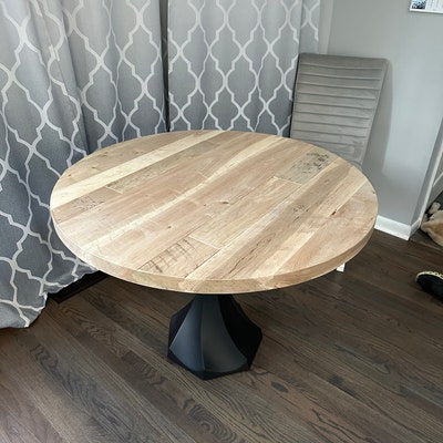 1 3/4 Inch Thick SUPER PLANK Maple Table Top Sawmark Groove Table Top ...