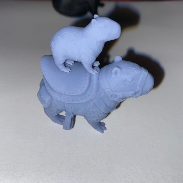 22mm Capybara Mount for Dungeons and Dragons | D&D | Pathfinder | Dnd ...