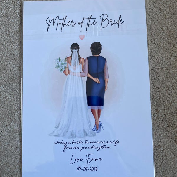 Personalised Gift for Mother of the Bride Gift, Mother of the Bride ...