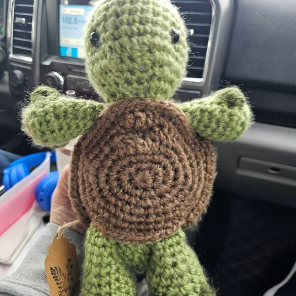 Tuck the Tortoise Pattern | Crochet Tortoise / Turtle Pattern Only - Etsy