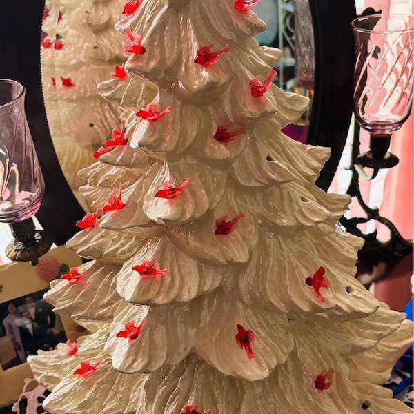 Large Aurora Ceramic Christmas Tree Star - Etsy