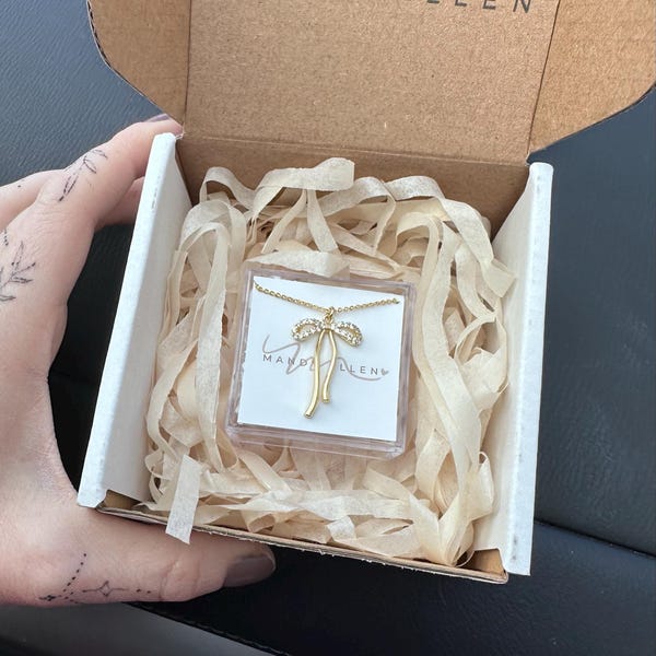 Leilani Crystal Necklace//18k Gold Filled//swarovski Crystal//silver ...