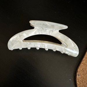 Large Transparent Twisted Hair Claw Clips/ Jelly Clear Twisted - Etsy