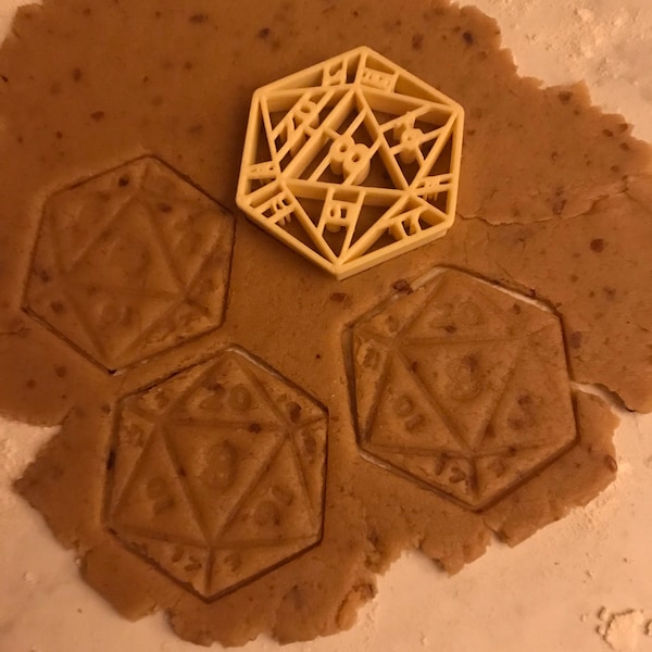 Dice Set of 6 RPG Medieval Fantasy Dnd D&D Dungeons and Dragons Cookie ...