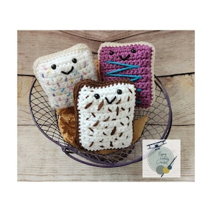 Toaster Pastry PDF Crochet Pattern Download - Etsy
